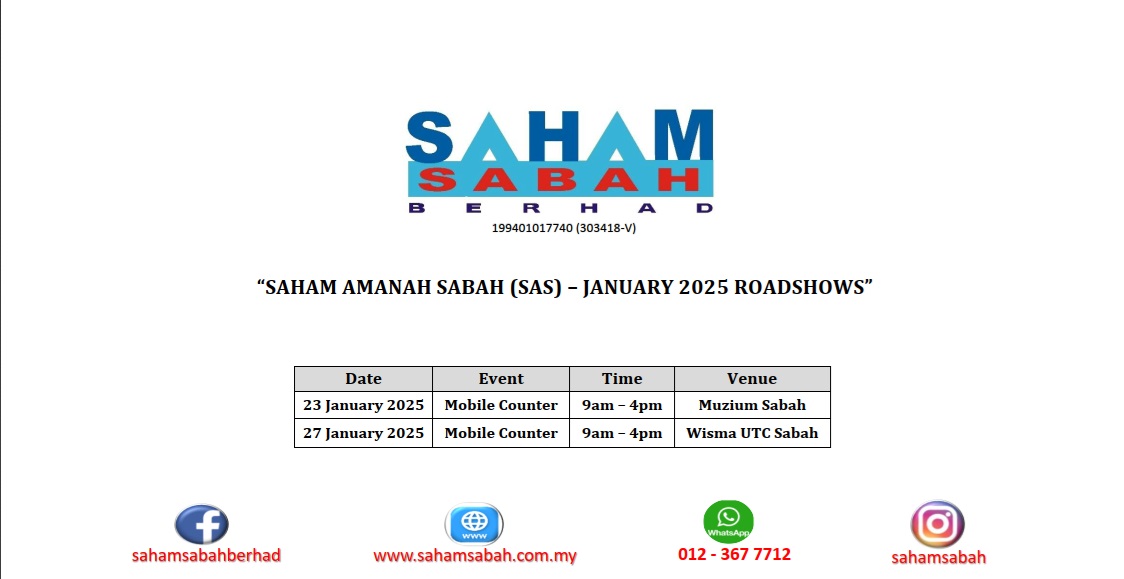 Saham Sabah Berhad - Your Preferred UTMC - Investment Services in Kota Kinabalu